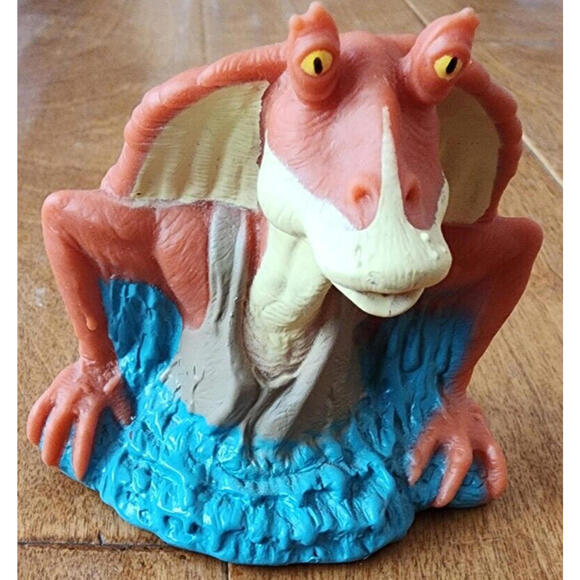 Applause | Toys | Rare Applause Star Wars Jarjar Binks Bath Toy Water ...